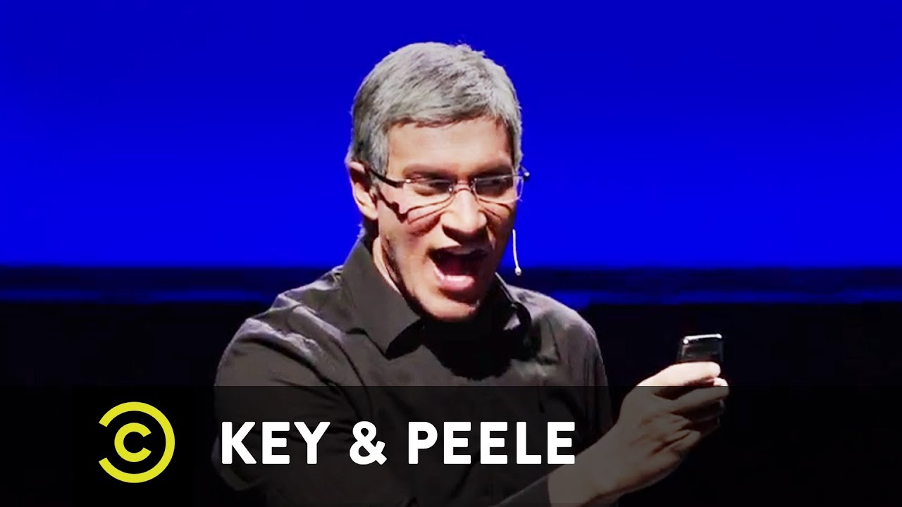 Key And Peele: Tim Cook Tem Um Colapso No Lançamento Do Iphone 5
